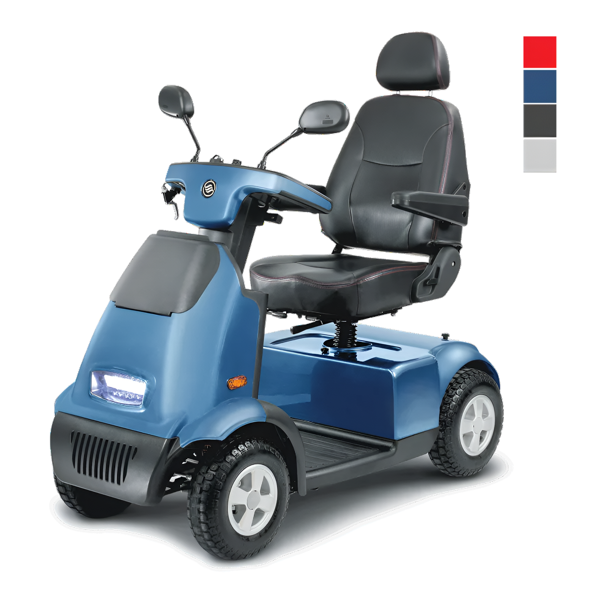 Heavy Duty Outdoor Mobility Scooter - 28 Miles Extended Range & High W ...